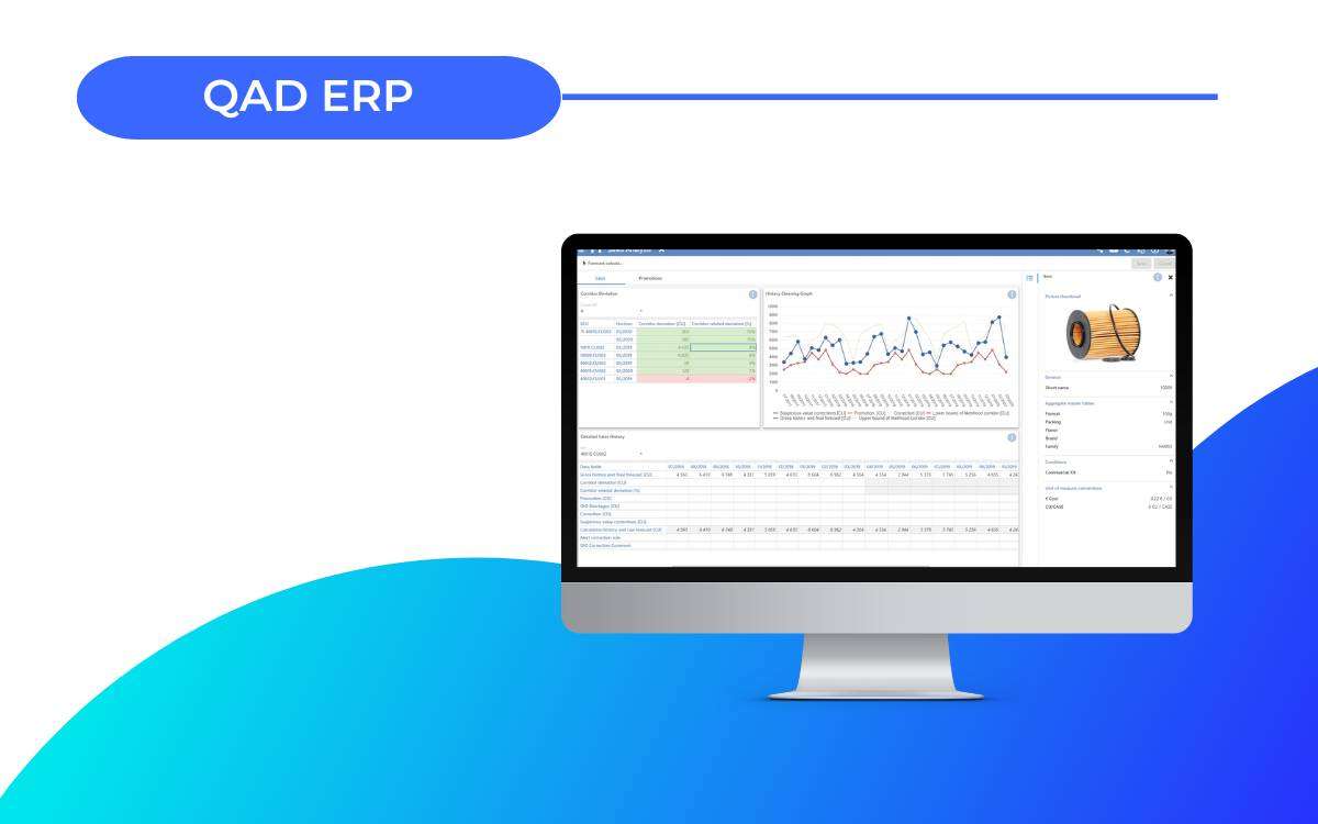 QAD ERP: Reseña | El ERP para empresas de manufactura